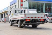 China Foton Auman Light Truck 2.0L 127HP CNG 3.94m Euro 6 5 Gears Single Row Seats Tailgate Cargo Box for sale
