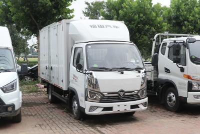 China Good Air Conditioning Deflector Single Row Seat 2.0L Gasoline 144HP 4.17m Foton Van Truck for sale