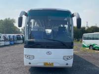 China Used Church Bus 2+2 Layout 49 - 51 Seater Bus With AC Leather Seats Coach Buses KLQ6119 for sale