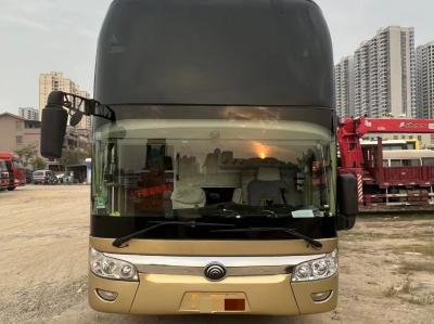 China Euro 4 Emission 49 Seats Used Yutong Buses One And A Half Layer Second Hand Coach Transport for sale