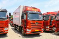 China FAW Jiefang CA5180 J6L Refrigerated Truck Diesel 240HP 4X2 6m Cargo Box Double Side Doors And Single Side Door for sale