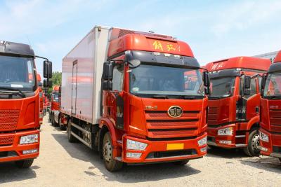 China FAW Jiefang CA5180 J6L Refrigerated Truck Diesel 240HP 4X2 6m Cargo Box Double Side Doors And Single Side Door for sale