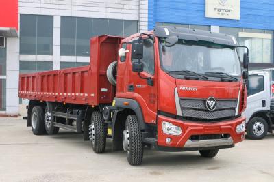 China Ruiwo BJ3314 Donkey Kong ES7 Yuchai Engine 270Hp 8X2 10-Speed Airbag Shock-Absorbing Seat 7.2m Foton Dump Truck for sale