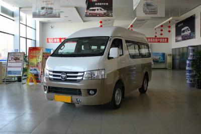China Used Foton Mini Bus 2022 Commercial Edition Gasoline Manual 5-Speed 160 HP 10 Seats Right Sliding Door for sale