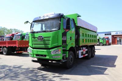 China FAW CA3250 Airbag Shock-Absorbing Seat Heavy Truck 420HP Flat-Top Cab 6X4 5.8m Jiefang Dump Truck for sale