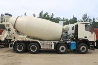 China Foton Auman GTL 360HP Flat Top Cab 8X4 7.2m3 Concrete Mixer Truck for sale