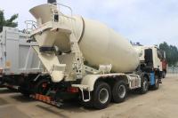 China Foton Auman GTL 360HP Flat Top Cab 8X4 7.2m3 Concrete Mixer Truck for sale