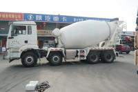 China Shaanxi Automobile Heavy Truck Delong New M3000 336HP 8X4 7.49m3 Concrete Mixer Truck for sale