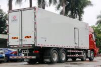 China Dongfeng DFH5310 Diesel 14 Gear 465 Hp Half Row High Roof 8X4 9.4m AMT Automatic Refrigerated Truck for sale