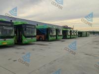 China CNG Used City Bus Yutong Electric ＆ CNG Hybrid 23 Seats 77 Passengers Nigeria West Africa for sale