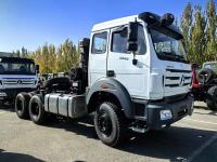 China Heavy Semi Trailer Head Tractor Truck Beiben 6*4 Drive Mode 420hp Weichai Euro 3 Use In Africa for sale