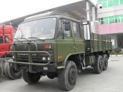 China 20 Ton Cargo Truck Off Road 6*6 Olive Green Dongfeng Tianjin Flatbed Truck Cummins Engine for sale