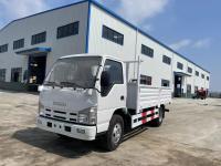 China Cargo Trucks 4x2 ISUZU Single Cabin Euro 4 Emission 100P Light Truck 3.5 Tons Double Rear Tire for sale