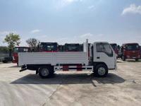China Cargo Trucks 4x2 ISUZU Single Cabin Euro 4 Emission 100P Light Truck 3.5 Tons Double Rear Tire for sale