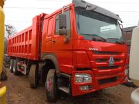 China 40 Tons Dump Truck For Sale Howo 400hp Tipper Truck 27 Cubic Heavy Duty Transport Sand Rock for sale