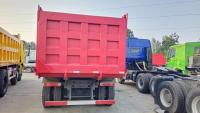 China Howo Dump Truck Used One And Half Row Cabin Sinotruk Tipper 20cbm Box 380hp Euro 2 Emission for sale