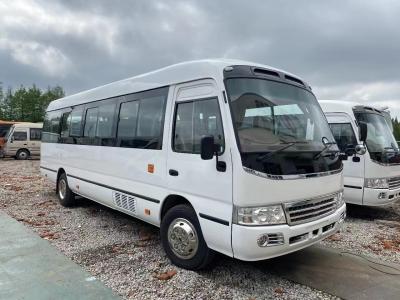 China Used Coaster Bus Mudan Minibus 30 Seaters Right Hand Drive Use In Tanzania Leaf Spring For Bad Road for sale