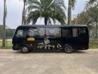 China Used Mini Bus For Sale Yutong ZK6708D Front Engine Diesel Coaster Bus 19 Seats 2+1 Seats Layout for sale