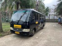 China Used Mini Bus For Sale Yutong ZK6708D Front Engine Diesel Coaster Bus 19 Seats 2+1 Seats Layout for sale