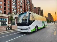 China Used Yutong Bus 50 Seats 2021 Year Tour Bus ZK6119 Air Conditioner Shuttle Bus For Worker for sale