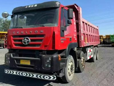 China China Used Trucks Heavy SAIC Hongyan Dump Truck 8×4 Truck Technology Left Hand Drive 390hp for sale