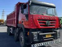 China China Used Trucks Heavy SAIC Hongyan Dump Truck 8×4 Truck Technology Left Hand Drive 390hp for sale