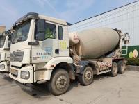 China Used Shacman Concrete Mixer Truck 12m³ Mixer Tanker M3000 Cabin 2020 Year Weichai Engine for sale