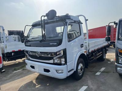 China 5ton Cargo Truck Dongfeng Captain Small Truck Flatbed Right Hand Drive Yuchai Engine 3308 Wheelbase for sale