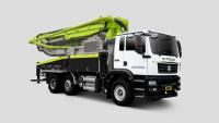 China Concrete Pump Truck 37 Meters Zoomlion 6*4 Sinotruk Sitrak Chassis Five-Section Boom For Flexibility for sale