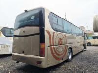 China Buses Coach 55 Seater Kinglong Champagne Color 53 Seats XMQ6129 Euro 3 Emission LHD＆RHD for sale