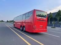 China Luxury Bus Coach Yutong 56 Seats Model ZK6137 Double Rear Axle 2021 Year Airbag Suspension for sale