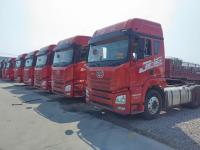 China Used Tractor Truck Head FAW Jiefang Trailer Truck JH6 Model Low Mileage 2020 Year Fuel Efficient Engine for sale