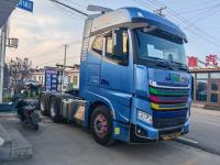 China Used Refurbished Tractor Head 2023 Year JAC Semi Trucks For 10 Wheels Cummins Engine 560hp Airbag for sale