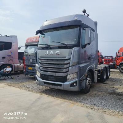 China Wholesale Used Tractor Head Truck JAC 2nd Hand Semi Trucks 540hp High Roof Cabin Logistics Transportation for sale