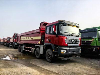 China Used Dumper Truck For Mines Shacman Weichai 430hp Front Lifting 8*4 Drive Mode 12 Tyre Lhd 50tons Loading for sale