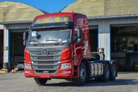 China Used Tractor Truck Dayun N8E 6*4 Drive Mode  430hp Heavy Duty Long Distance Towing Roadside Assistance for sale