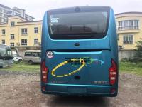 China Luxury Used Coach K6906  Blue A/C Diesel Engine Leaf 39 Seats Spring Suspension Long Distance for sale