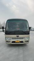 China Mid-Size ZK6792D51 Used Bus 25 Seating Capacity 6-Speed Gearbox  Extended Sunken Rear Luggage Bay for sale