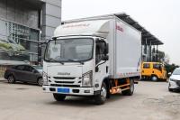 China Second Hand Van Cargo Trucks Isuzu EC5 4×2 DRIVE MODE 127hp Cheap Cargo Trucks For Export for sale