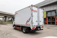 China Second Hand Van Cargo Trucks Isuzu EC5 4×2 DRIVE MODE 127hp Cheap Cargo Trucks For Export for sale