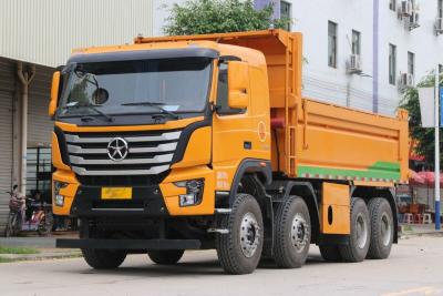 China Second Hand Dump Truck In Africa DAYUN N8V 8*4 Drive Mode 350hp  Used Construction Dump Truck With Low Mileage for sale