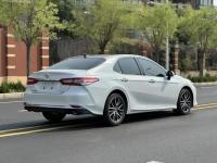 China Second-Hand Toyota Camry 2.5L Clean Interior No Accident White Color 2023 Year 99% New Affordable for sale