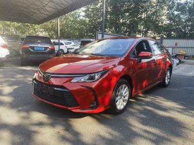 China Affordable Used Toyota Fuel-Efficient And Reliable Compact Sedan Reliable 2nd Corolla Red Color for sale