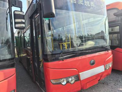 China 2019  Second Hand 76/10-41 Seats 12 Meters Smooth Shape Used ZK6108 City Bus  Double Doors for sale