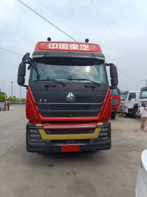 China Howo Used Tractor Truck 31 - 40t Load Capacity 6x4 Drive Wheel ISO for sale
