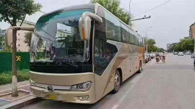 China 50 Seats 2020 Year Used Yutong Bus ZK6128H Diesel Engine RHD LHD Driver Steering Luxury Bus for sale