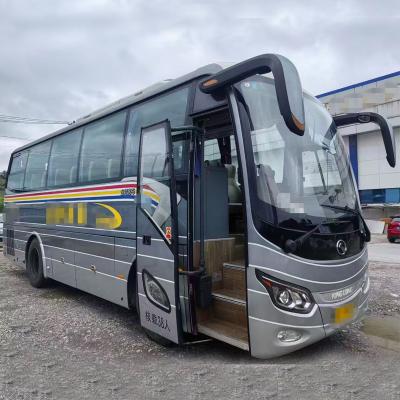 China Used Kinglong Bus 38 Seater Luxury Cummuter School Church Airport Coach Bus Africa Iraq for sale