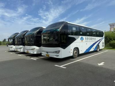 China Yutong Bus 50 Seater Luxury 2021 Year Yutong ZK6128 Airbag Suspension Weichai Engine 336hp Tour Bus for sale