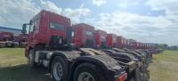 China Brand New  Powerful Performance  Heavy Loads Tractor Head Shancman 480hp 6-Cylinders Yuchai Engine for sale