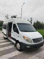 China JAC Mini Bus Second Hand Xingrui Isuzu Engine 17 Seats leather Luxury Transport for sale